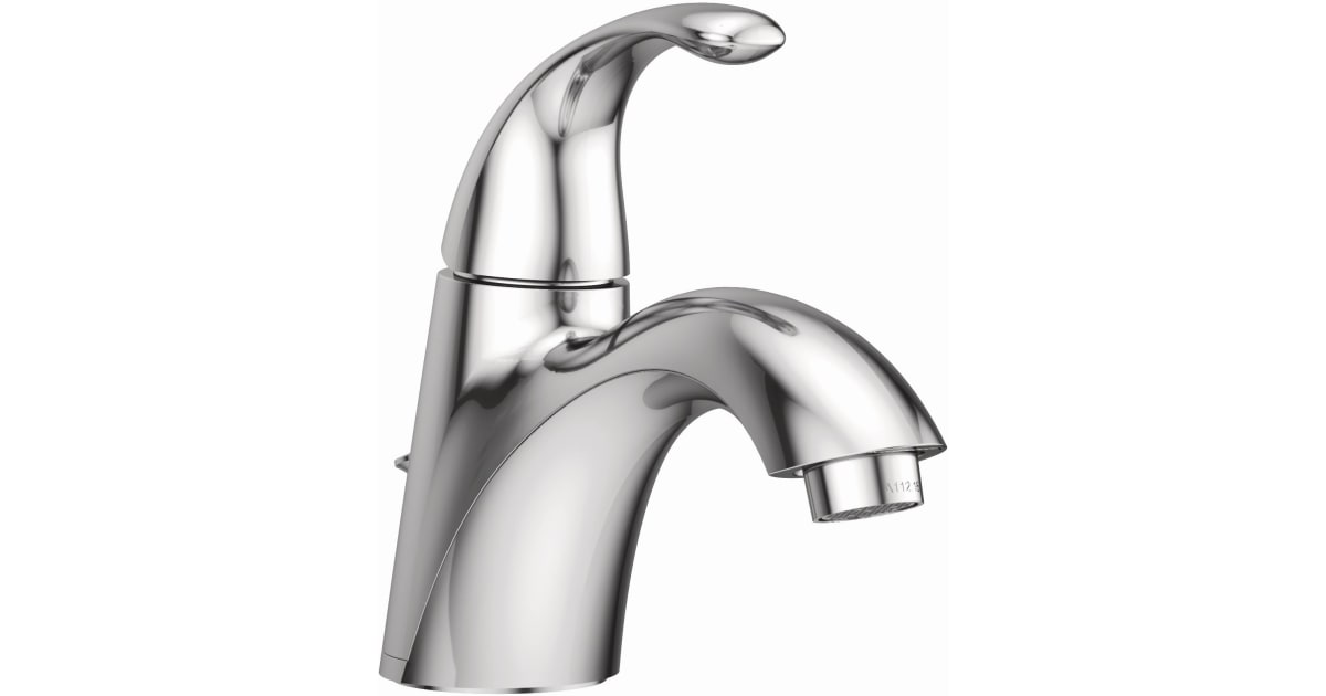 PROFLO PFWSC6857CP Alvord 1.2 GPM Single Hole Bathroom Faucet with Pop ...