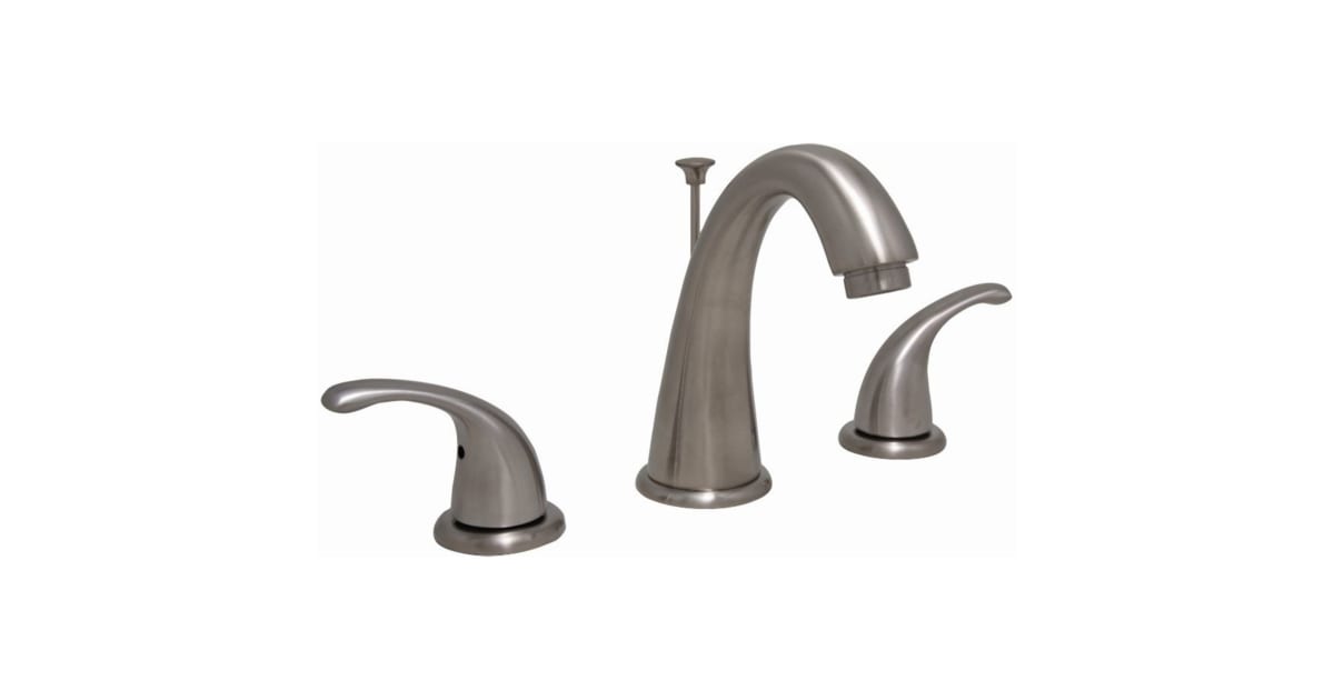 PROFLO PFWFC6867ZBN Alvord 1.2 GPM Widespread Bathroom Faucet with Pop ...