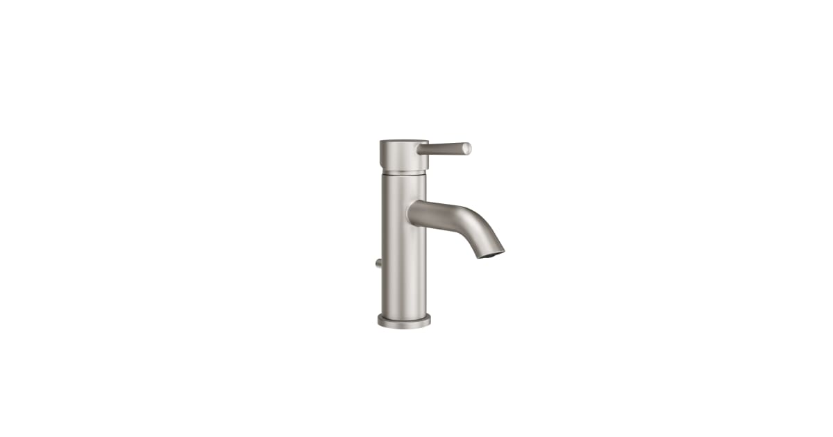 PROFLO PFWSC8852ZBN Orrs 1.2 GPM Single Hole Bathroom Faucet with Pop ...
