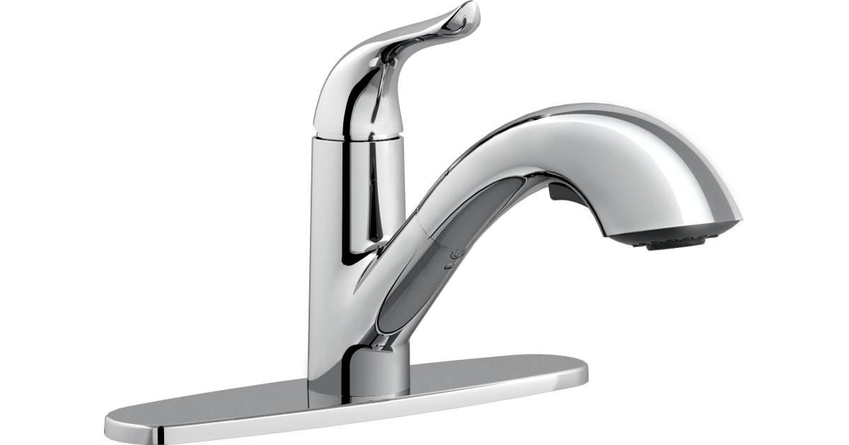 PROFLO PFXC6017CP Poulsen 1.5 GPM Single Hole Kitchen Faucet | Ferguson ...