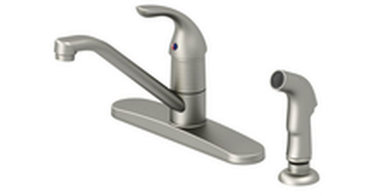 PROFLO PFXCM1M207BN 1.5 GPM Standard Kitchen Faucet - Includes ...