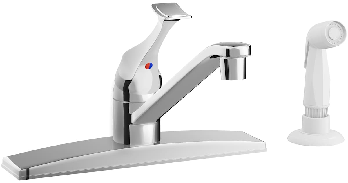 PROFLO PFXCM1M7201 Cliffmont 1.5 GPM Single Hole Kitchen Faucet ...