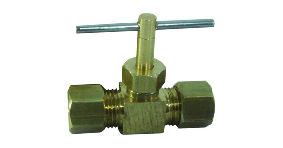 PROFLO PFXNV105A 1/4" Compression Needle Valve | Ferguson Home