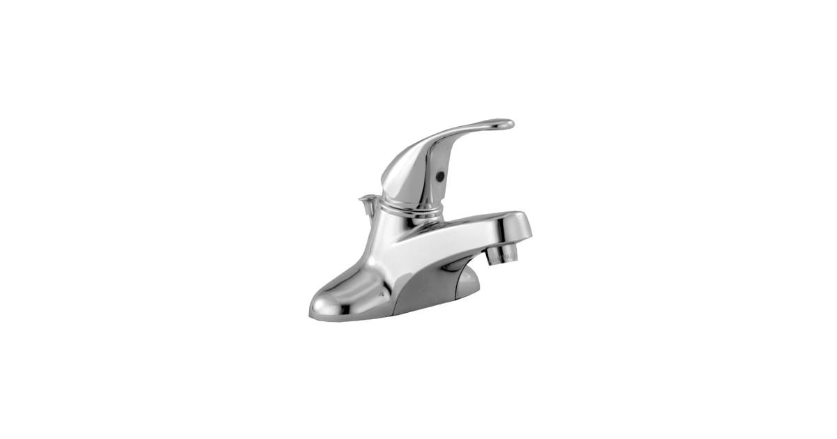 PROFLO PF4013MBN Single Handle Bathroom Faucet with Metal Lever Handle ...