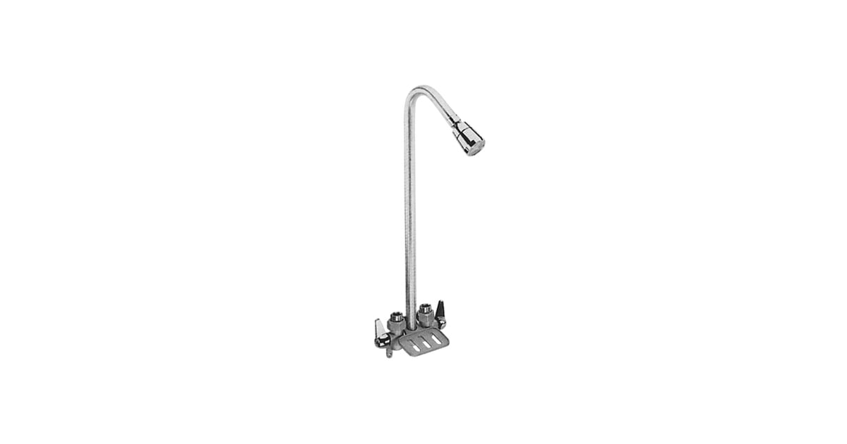 PROFLO PF418 Double Handle Utility Shower Faucet with Metal Lever ...