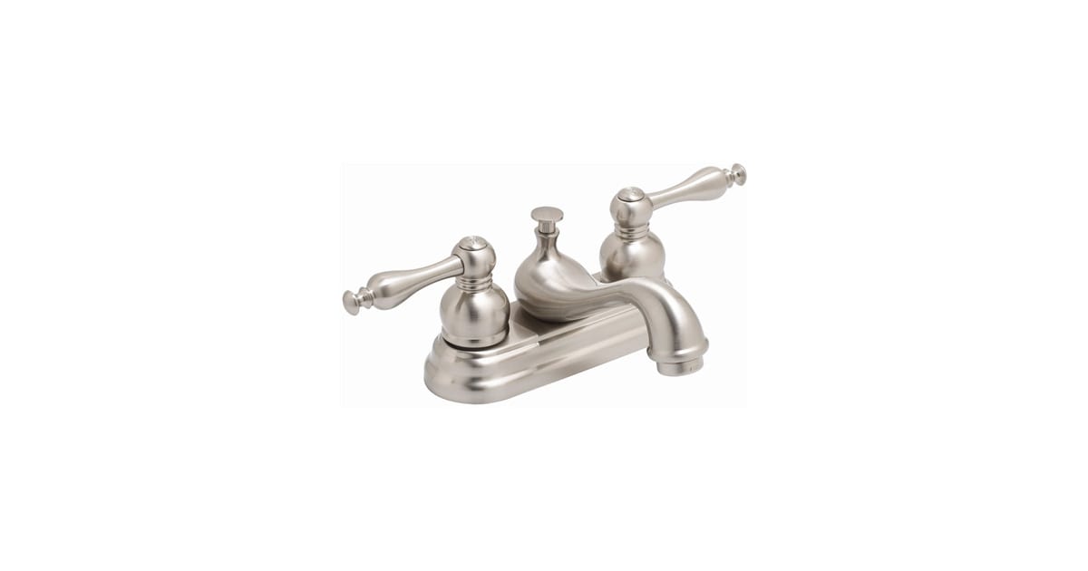 PROFLO PF5209BN Double Handle Lavatory Faucet with Traditional Metal ...