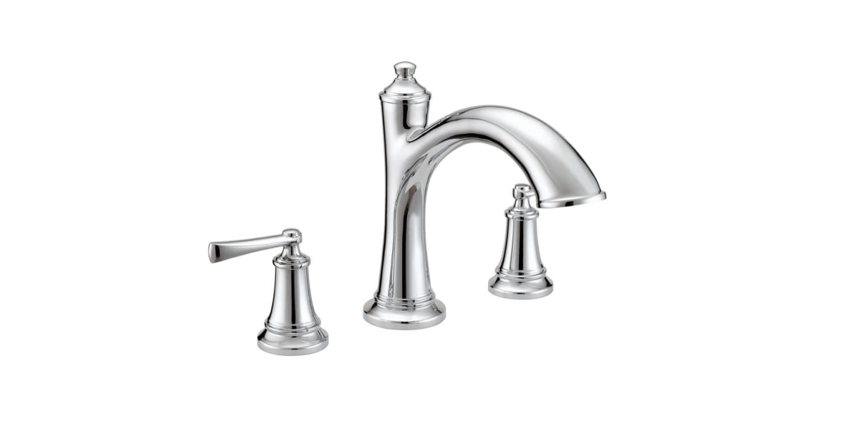 PROFLO PF5870CP Hopkins Deck Mounted Roman Tub Filler Faucet | Ferguson ...