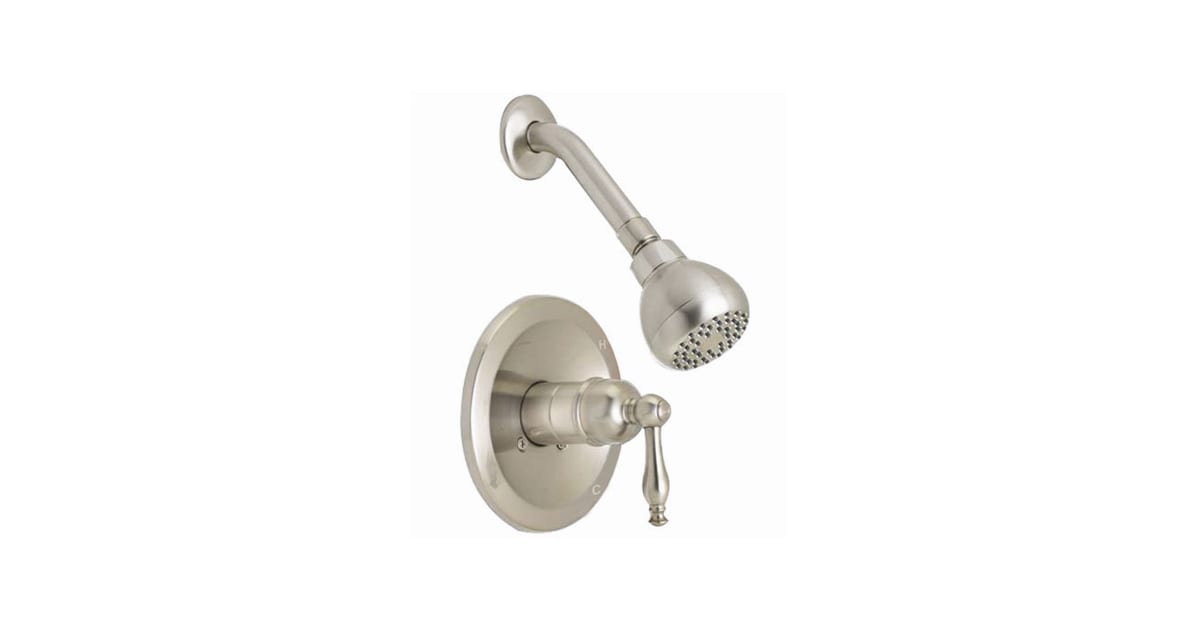 PROFLO PF7603BN Single Handle Pressure Balanced Shower Valve Trim with ...