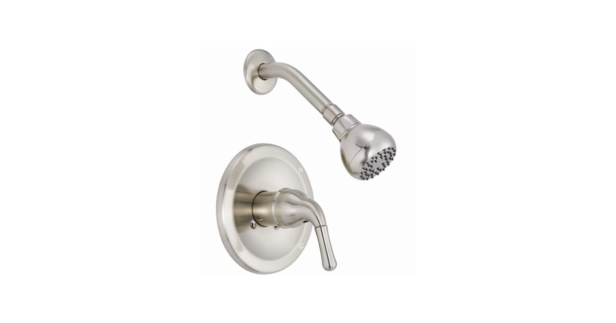 PROFLO PF7656BN Single Handle Pressure Balanced Shower Valve Trim with ...