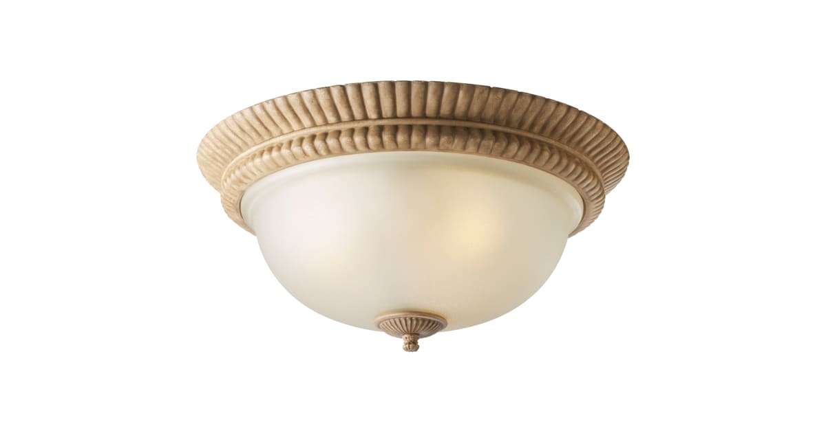 Progress Lighting P2869-105C Three Light Flush Mount Ceiling Fixture ...