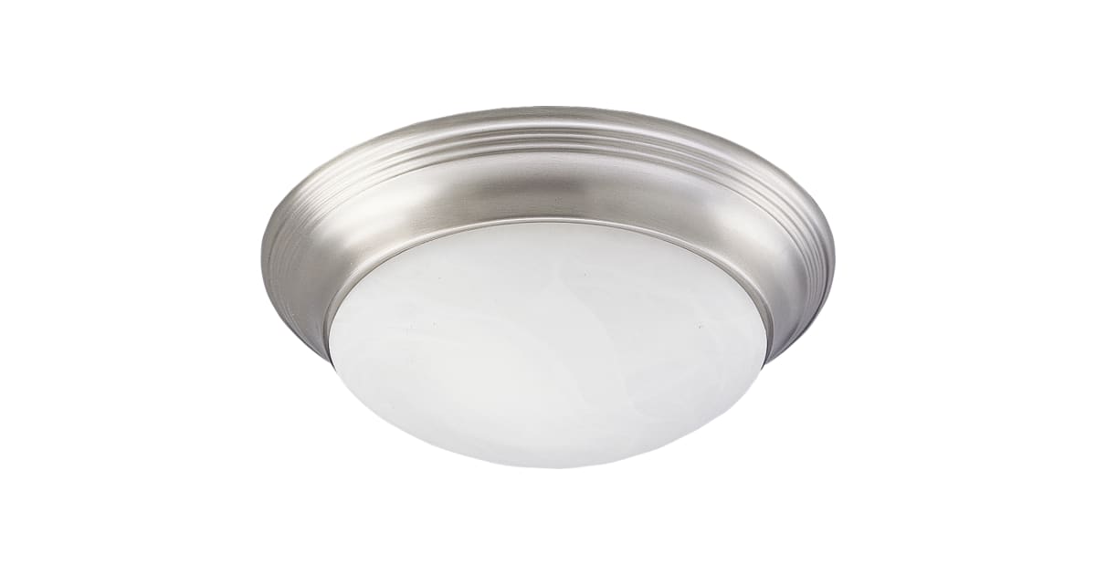 Progress Lighting P3765-09STRWB Energy Star Rated Functional Flushmount ...