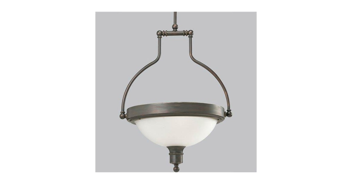 Progress Lighting P5081-20 Single Light Bowl Pendant from the Madison ...