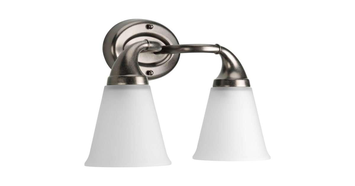 Progress Lighting P2759-03 Lahara 2 Light Bathroom Vanity Light with ...