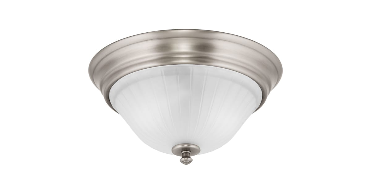 Progress Lighting P3772-81 Renovations Two Light Flush Mount Fixture ...