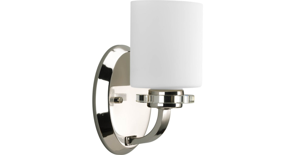 Progress Lighting P2012-104 Nisse 1 Light 9" Tall Bathroom Wall Sconce ...