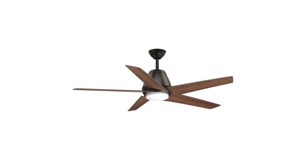 Progress Lighting P2582-2030K Gust 54" 5 Blade Indoor Ceiling Fan with ...