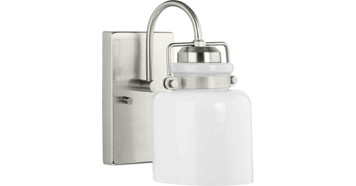 Progress Lighting P300438-009 Fessler 9" Tall Bathroom Sconce ...