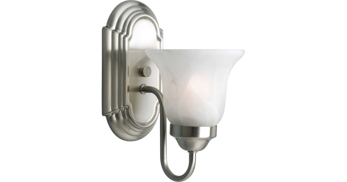 Progress Lighting P3051-09 Builder Bath Series Single-Light Bathroom ...
