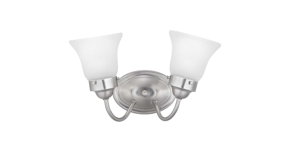 Progress Lighting P3288-09ET 2 Light 12" Wide Bathroom Vanity Light ...