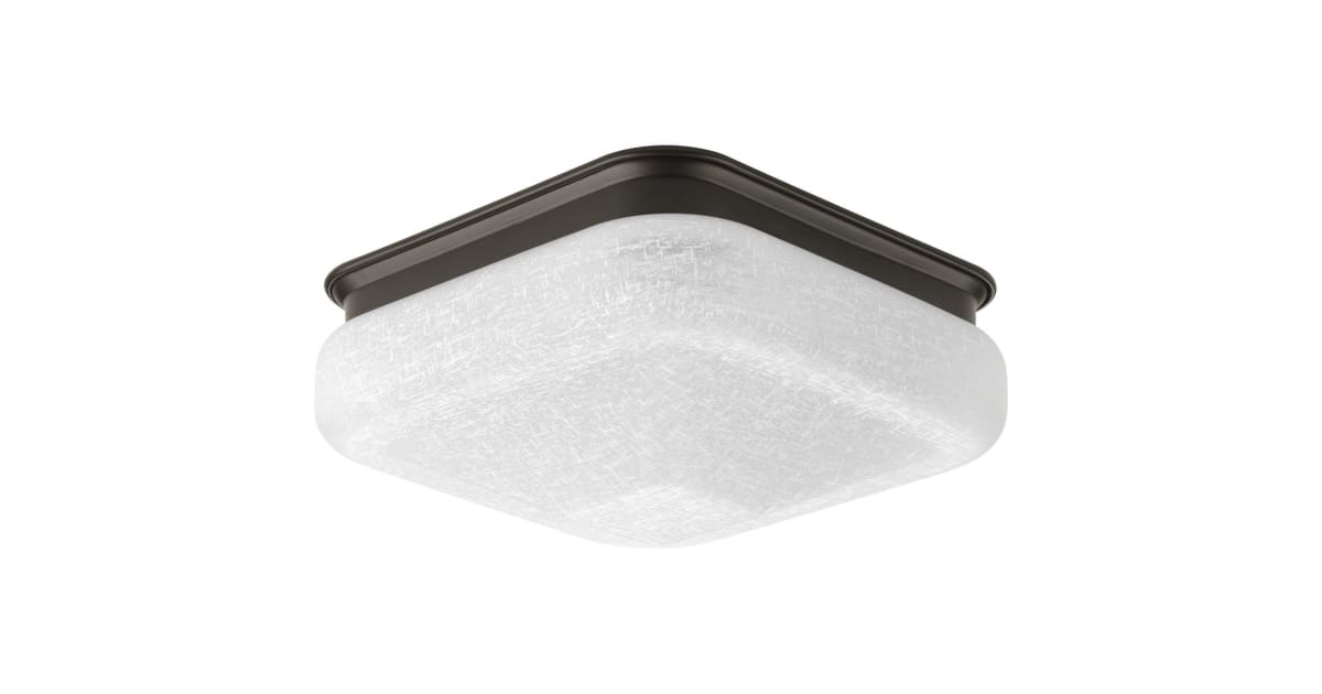 Progress Lighting P350024-020-30 LED Square Single Light 11-1/2" Wide ...