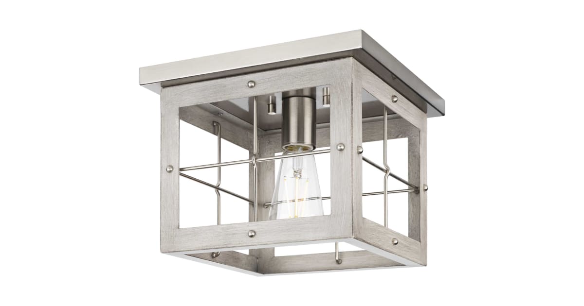 Progress Lighting P350197-009 Hedgerow 10" Wide Flush Mount Ceiling ...