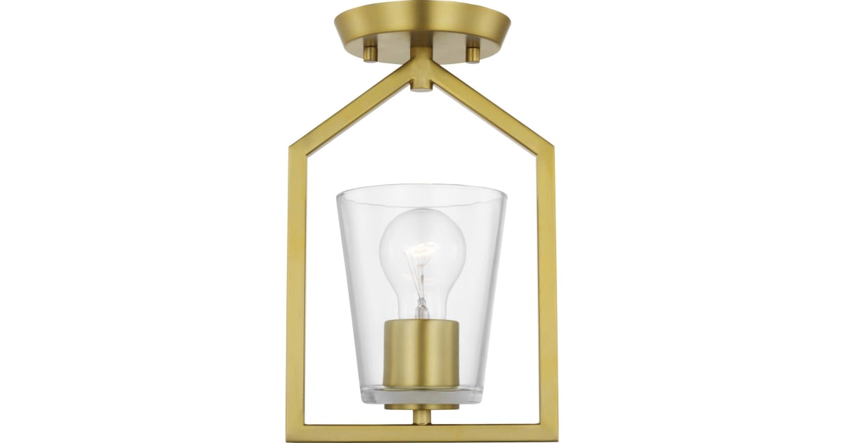 Progress Lighting P350258-191 Vertex 5" Wide Semi-Flush Bowl Ceiling ...