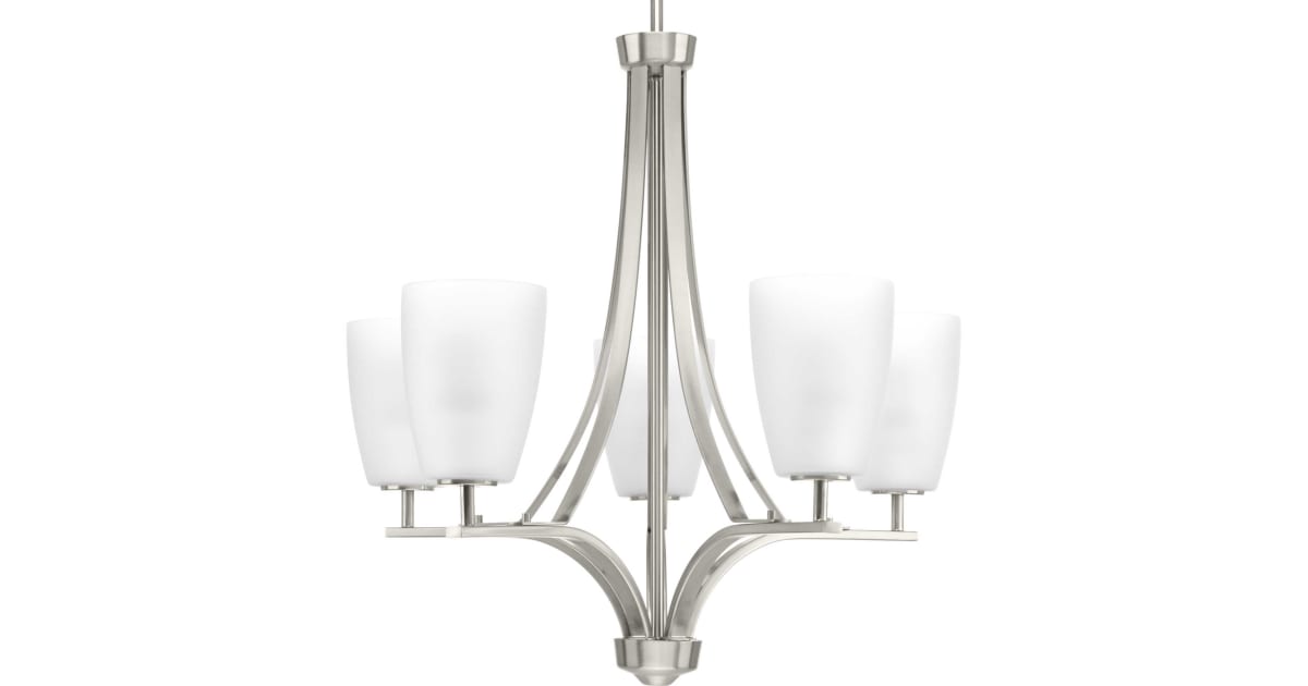 Progress Lighting P400043-009 Leap 5 Light 25" Wide Chandelier ...