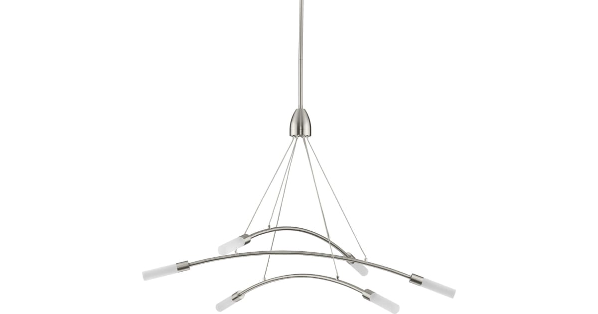 Progress Lighting P400263-009-30 Kylo LED 6 Light 40" Wide LED Abstract ...