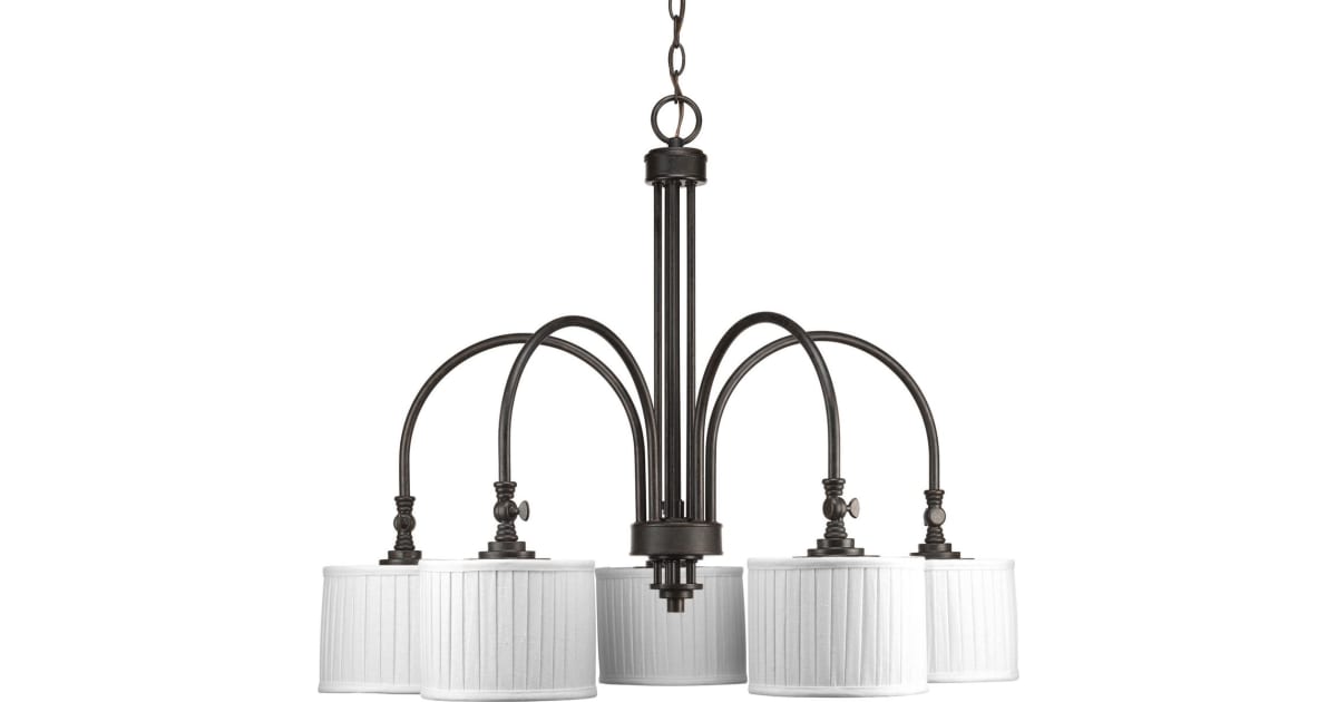 Progress Lighting P4422-84 Clayton 5 Light 32" Wide Chandelier | Build.com