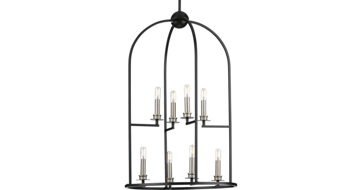 Progress Lighting P500122-031 Seneca 8 Light 20" Wide Chandelier ...