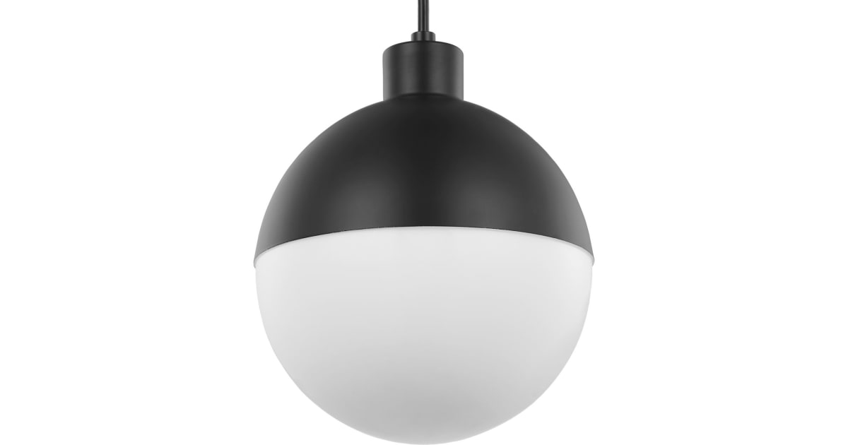 Progress Lighting P500147-031-30 Globe 8" Wide LED Mini Pendant ...