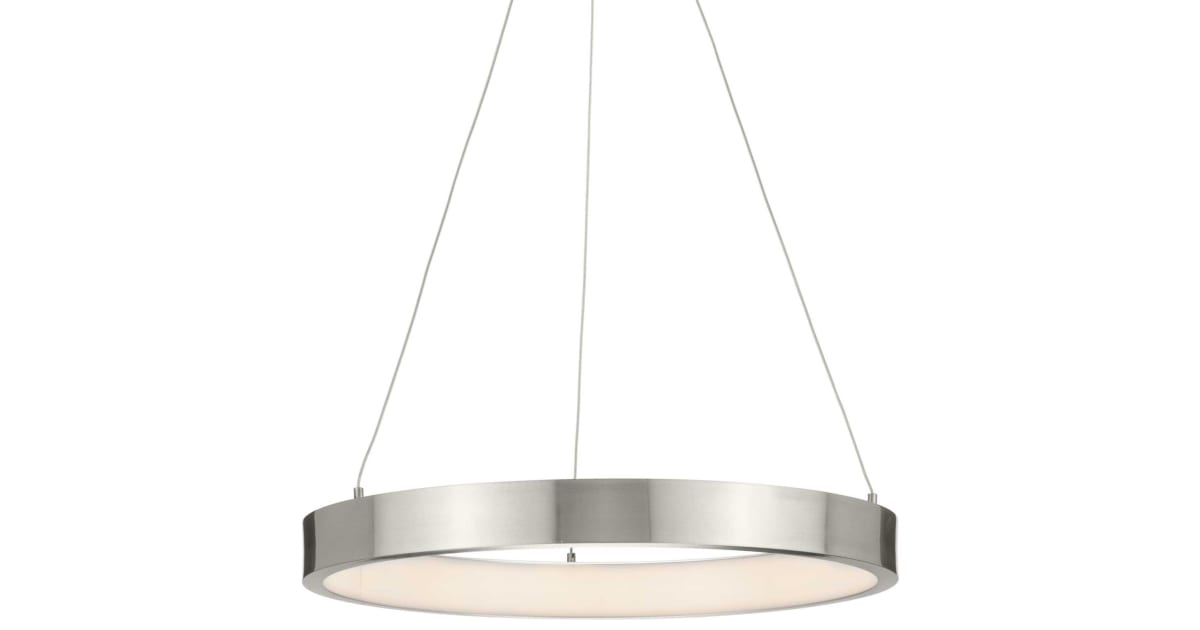 Progress Lighting P500369-009-30 Inverse LED 20" Wide LED Ring ...