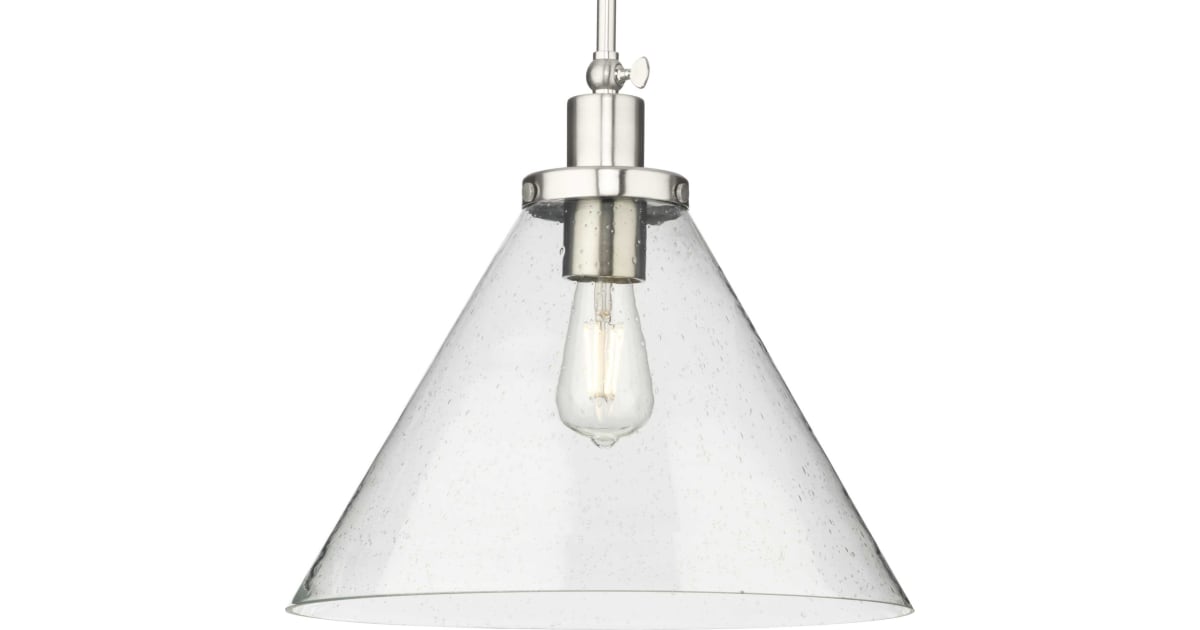 Progress Lighting P500384-009 Hinton 16" Wide Pendant with Shade ...