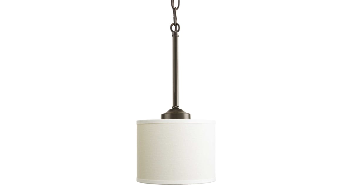Progress Lighting P5065-20 Inspire Single Light 7" Wide Mini Pendant ...