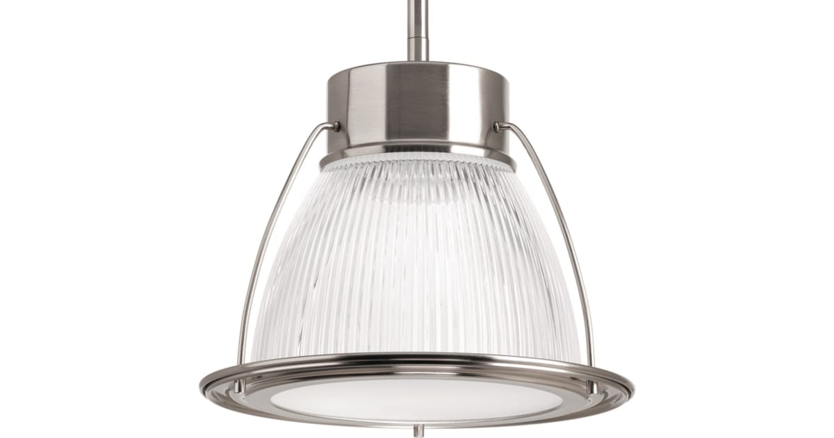 Progress Lighting P5075-0930K9 Prismatic Glass Single Light 9" Wide LED ...