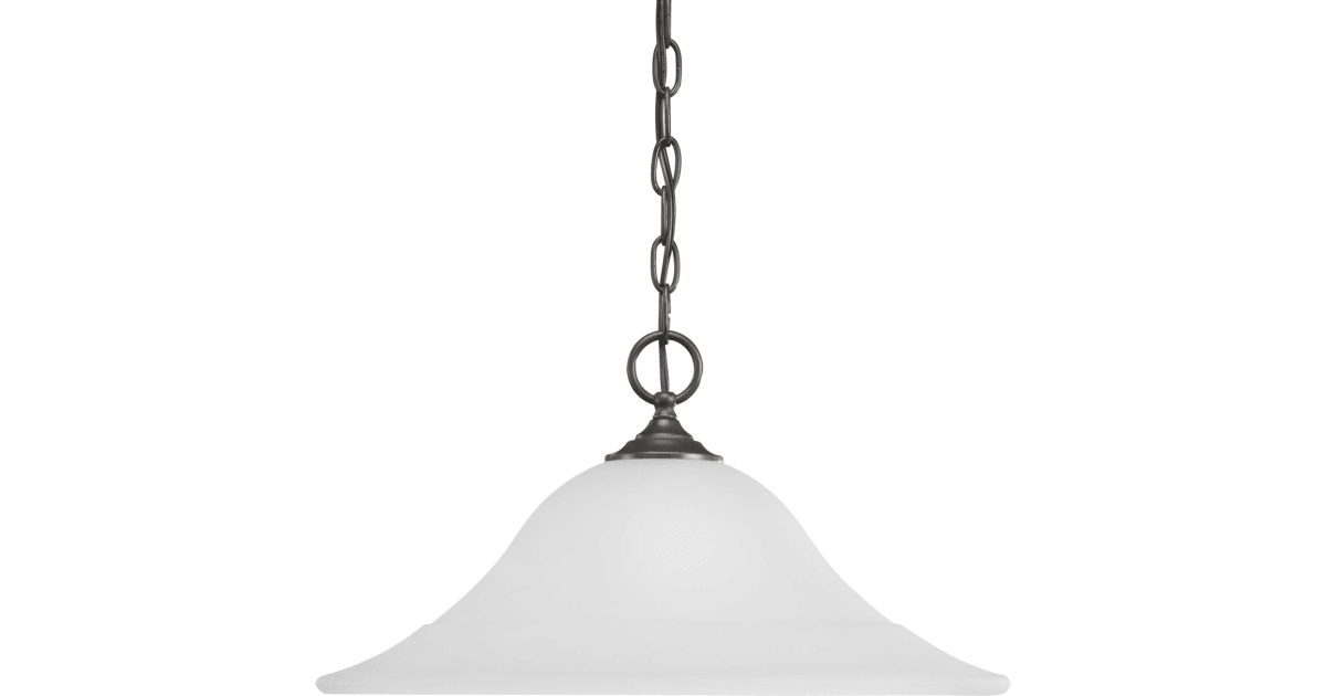 Progress Lighting P5095-20 Trinity Single Light 18" Wide Pendant ...
