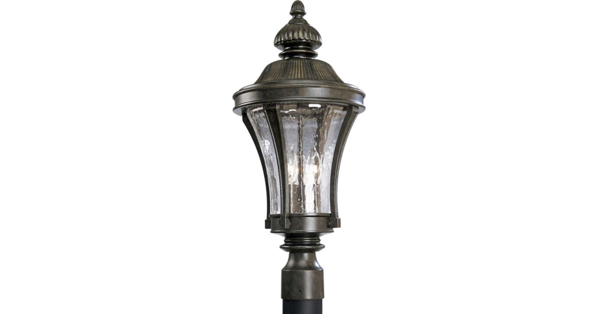 Progress Lighting P5438-77 Nottington Three-Light Post Lantern with ...