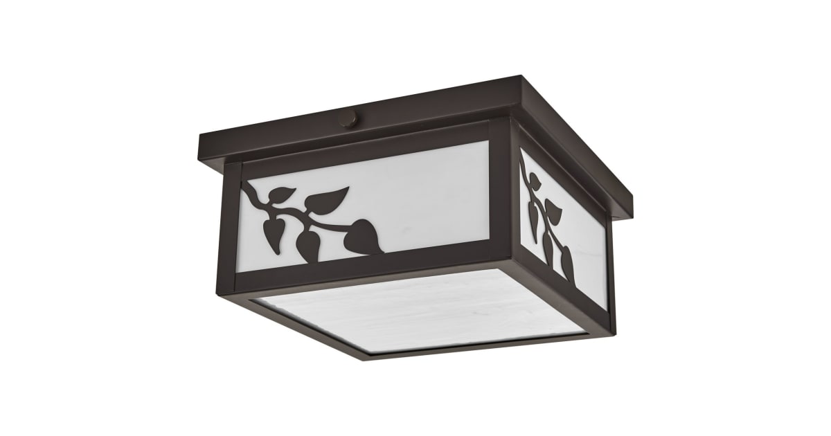 Progress Lighting P550057-020 Trellis 2 Light 12" Wide Flush Mount ...