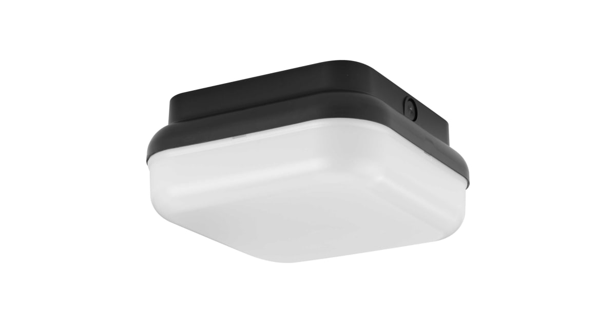 Progress Lighting P550115-031-30 Hard Nox 10" Wide LED Outdoor Flush ...