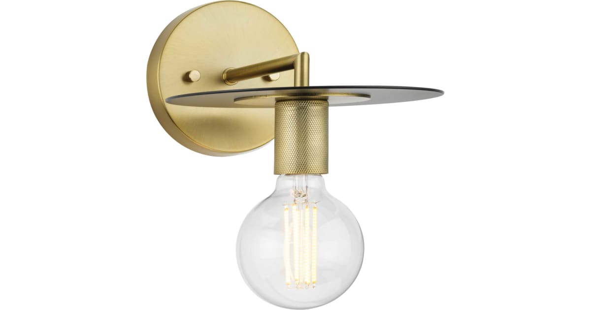 Progress Lighting P710112-109 Trimble 6" Tall Wall Sconce | Build.com