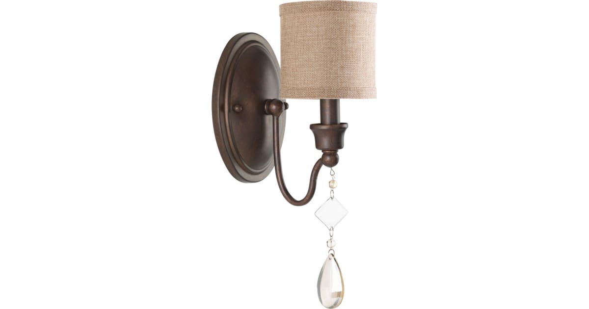 Progress Lighting P7142-72 Flourish Wall Sconce with 1 Light - 13" Tall ...