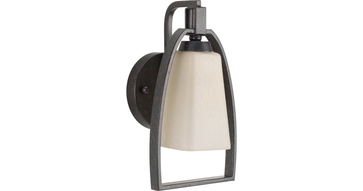 Progress Lighting P7143-84 Ridge 1 Light 11" Tall Wall Sconces with ...