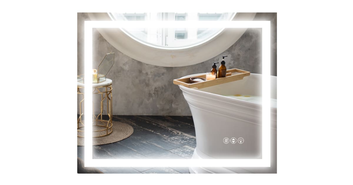 Prominence Home 59006-36 40 x 32" CCT LED Vanity / Wall Mirror ...