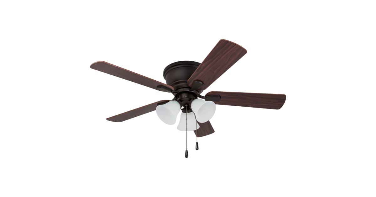 Prominence Home 80033-36 Saddle Ridge 46" 5 Blade LED Hugger Indoor ...