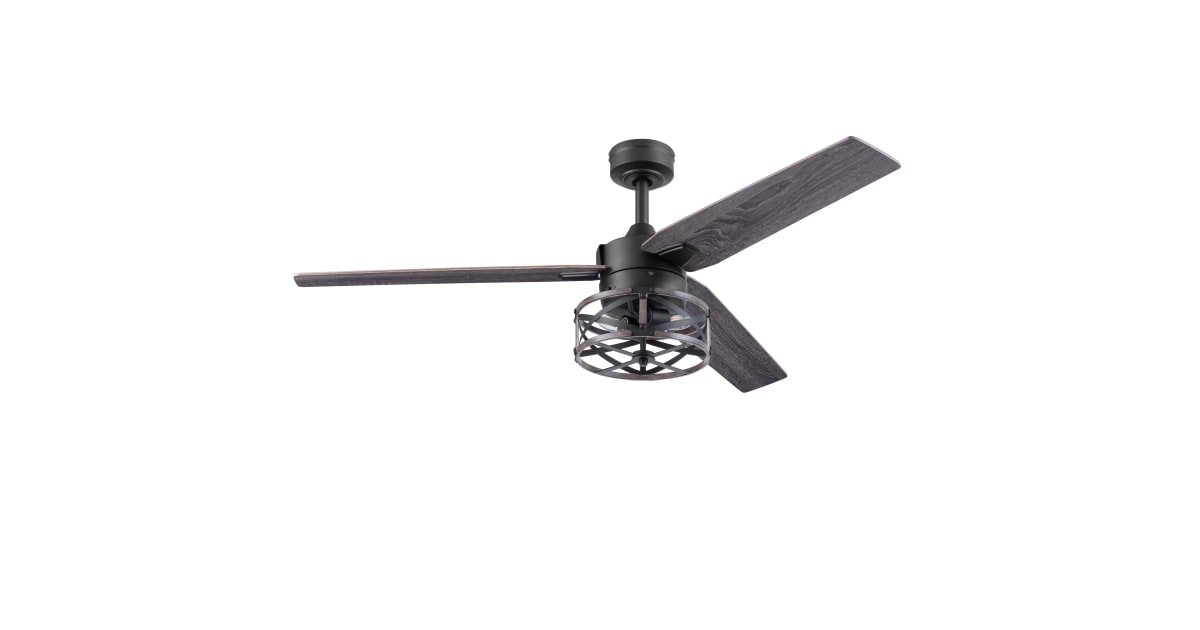 Prominence Home 51667-36 Thedas 52" 3 Blade Indoor LED Ceiling Fan with ...