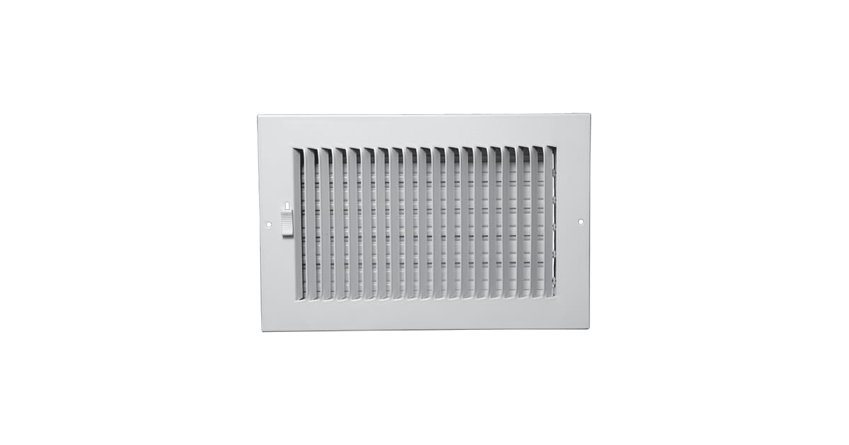 ProSelect PS1WW12U 12 x 6 in. Residential Ceiling & Sidewall Register ...