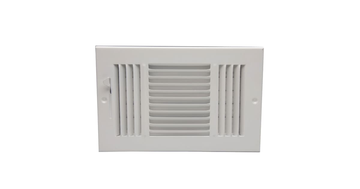 ProSelect PS3WWML10P 10 x 4 in. Stamped Steel 3-way Residential Ceiling ...