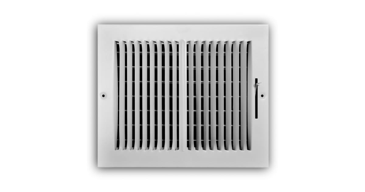 ProSelect PS2WW10X100 8" x 10" Wall / Ceiling Register with Mounting ...