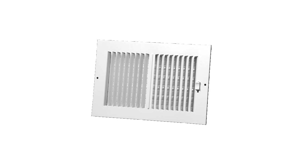 ProSelect PS2WWML14P100 4" x 14" Wall / Ceiling Register with Mounting ...