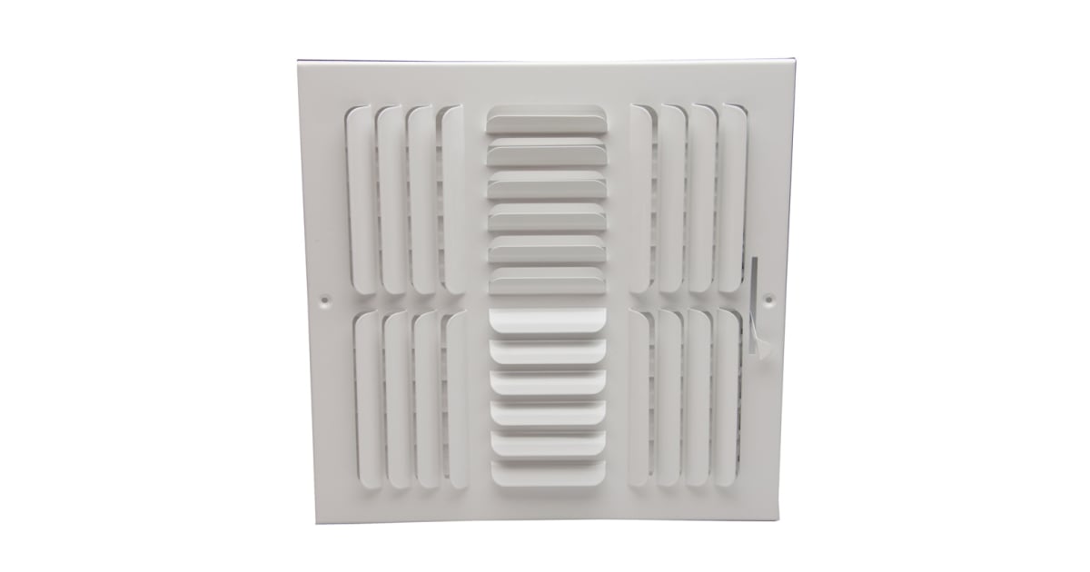 ProSelect PS4CWML1010100 10" x 10" Wall / Ceiling Register with ...